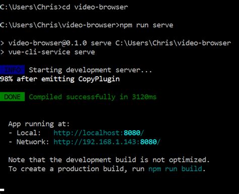 Vuejs How To Use Vue Cli To Quickly Create A Project Chris Nielsen Code Walk