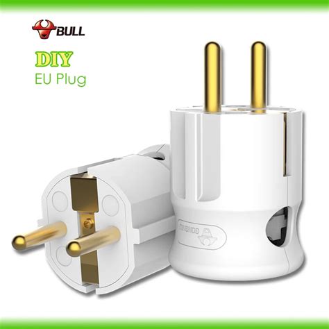 Aliexpress Com Buy BULL EU Plug A V Pcs Plug Socket Eu Adapter Electrical Plug AC Power