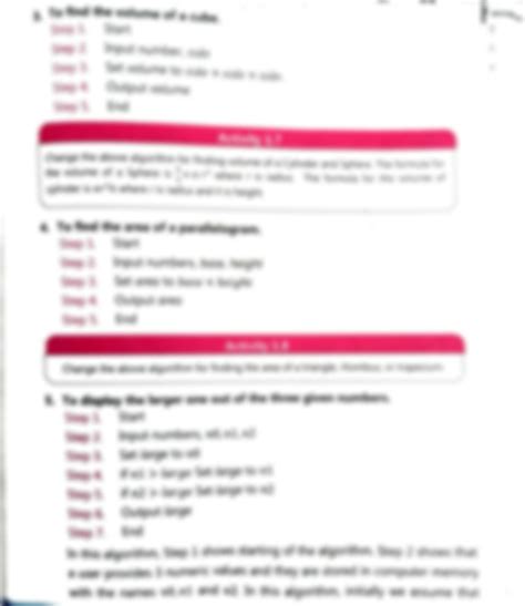 Solution Formula Of An Algorithm And Example Complete Assignment Studypool