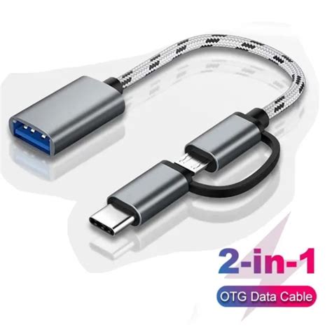 Cord Converter Cable Usb Otg Type C Cable Micro Usb Cable Data Cable Eur Picclick Fr