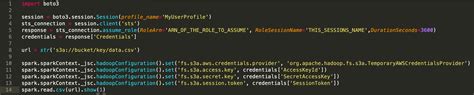 Access S3 Using Pyspark By Assuming An Aws Role By Leyth Gorgeis