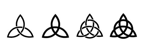 Premium Vector Medieval Celtic Knot Tattoo Ornament Set Celtic Irish