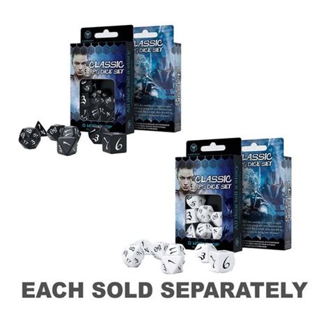 Q Workshop Classic Highly Collectible Premium Quality Unique Dice Set