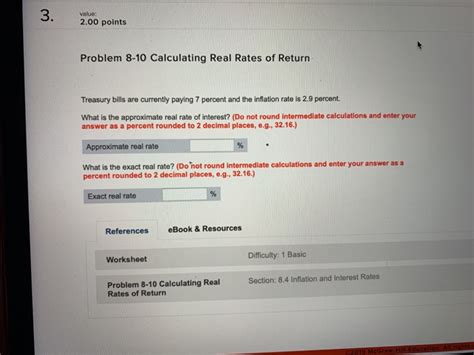 solved 3。2 00 points value problem 8 10 calculating real