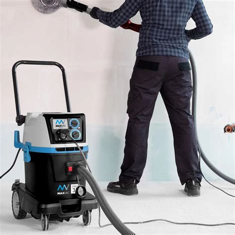 Maxvac Pro35 M Class Dust Extractor 35l Silent Filter Clean 2000w Pto