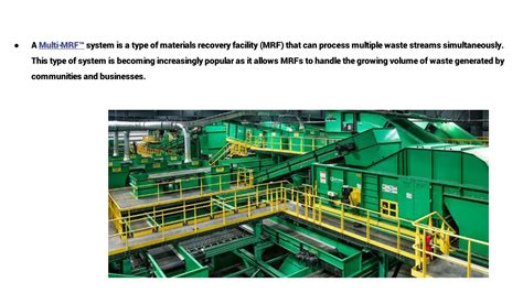 Ppt Multi Mrf™ Material Recycling Facility Systems Powerpoint Presentation Id 12256365