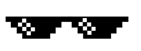 8bitサングラスandパリピ背景セット Cドライブ Booth