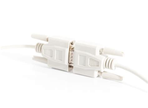Premium Photo Vga Input Cable Connector With White Cord