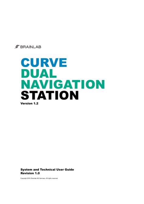 BRAINLAB CURVE System Related Documents Available