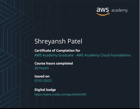 Shreyansh Patel On Linkedin Cloud