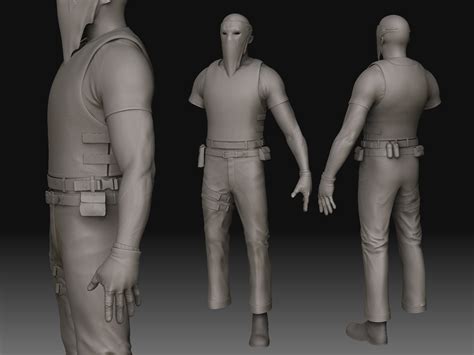 Grifter Game Character Wip Critiques Wanted Zbrushcentral
