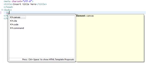 Working With Html5 In Eclipse Juno Html Goodies