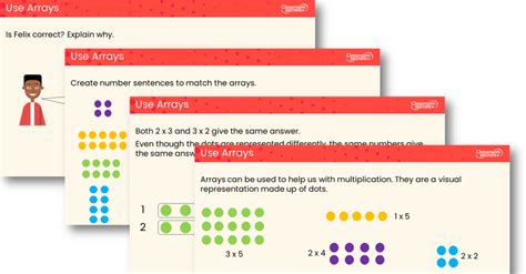 Use Arrays Classroom Secrets