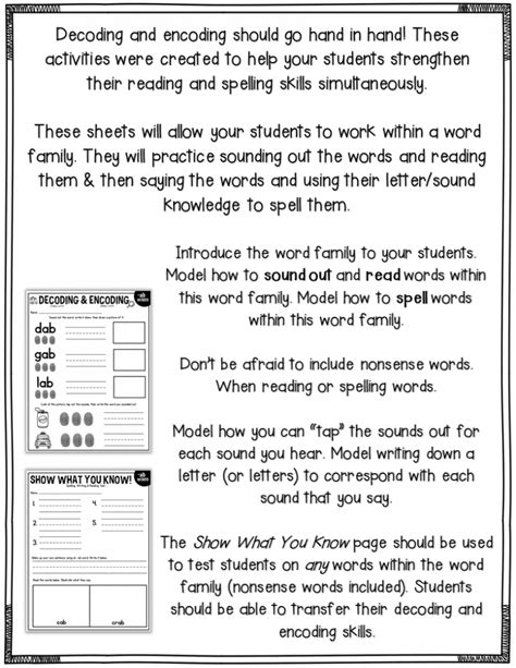 Decoding And Encoding Words Reading And Spelling Naomi Obrien Read