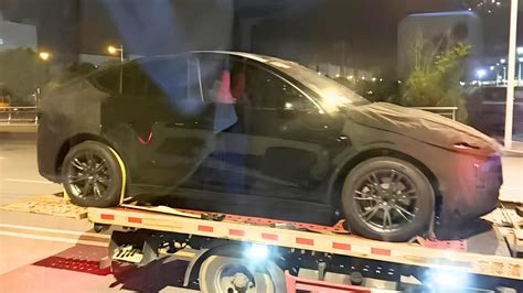 Tesla Model Y Juniper Spotted In Shanghai Just 48 Hours After Production Begins Vehiclesuggest