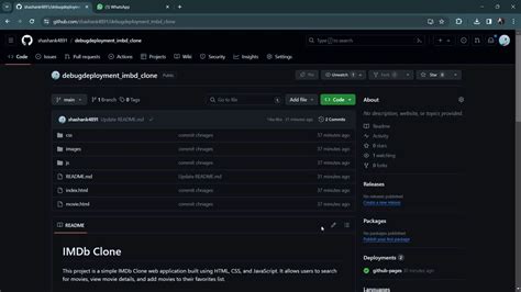 Shashank Sinha On Linkedin Imdb Webdevelopment Moviemagic Javascript Html Css Bootstrap