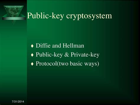 Ppt The Rsa Public Key Cryptosystem Cse712 E Commerce Powerpoint