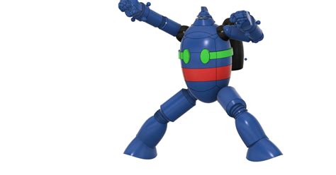 Detalles De Impresión 3d Gigantor 28 Tetsujin