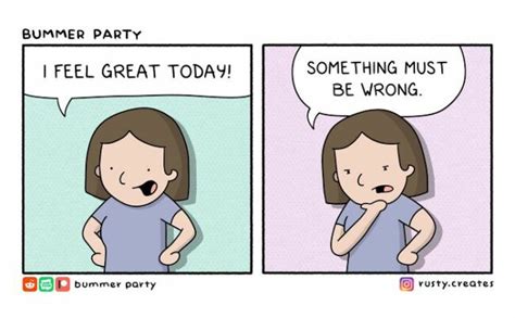 30 Wholesome And Funny Comics With Brilliant Twists From Artist Rusty