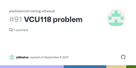 vcu118 problem · issue 91 · alexforencich verilog ethernet · github