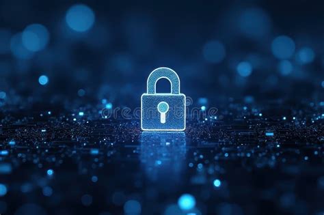 Secure Data Encryption In Digital Era Stock Illustration Illustration Of Digital Cyber 375940044