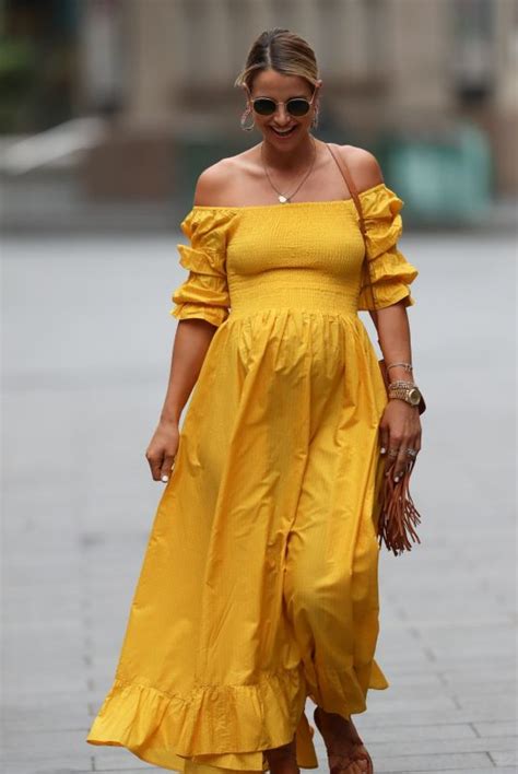 Pregnant Vogue Williams Leaving Radio Breakfast Show In London 05242020 Hawtcelebs
