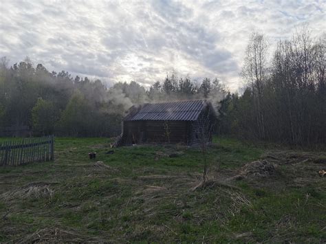 Банька по-чёрному | Пикабу