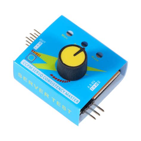 1 PCS 4 8 6v Multi Master Servo Tester 3CH ECS Speed Controller Power CHANNELS CCPM Meter For