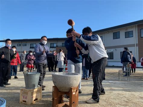 もちつき大会 知多福祉会