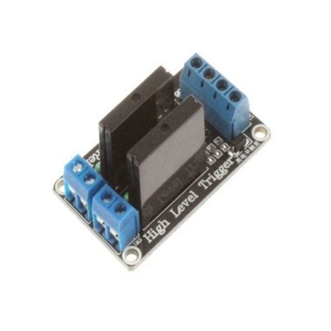 2 Channel 3 24V Relay Module Solid State High Level SSR DC Control DC With Resistive Fuse Buy