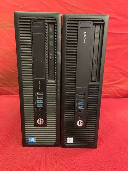 Hp Elitedesk Prodesk Tower No Power Cords Sierra Auction Management Inc
