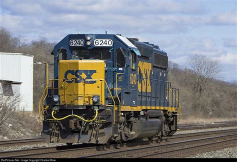 Csx 6240 Csx Transportation Csxt Gp40 2 At Amsterdam New York By