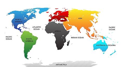 World Map By Continents And Countries At Bruce Lohr Blog