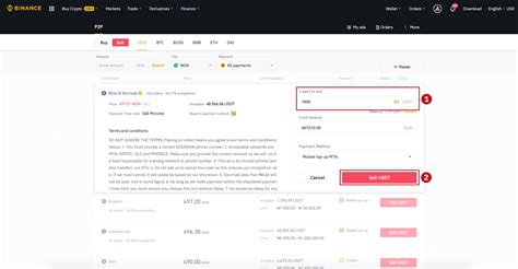 Instructions On How To Sell Coins On Binance Exchange