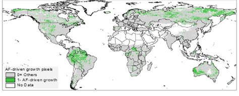 8 Spatial Pattern Of Pristine Vegetation With No Ndvi Rainfall