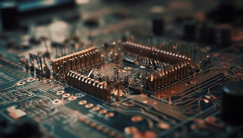 Close Up Of A Board Close Up Of Computer Circuit Board Electronic Circuit Board Stock