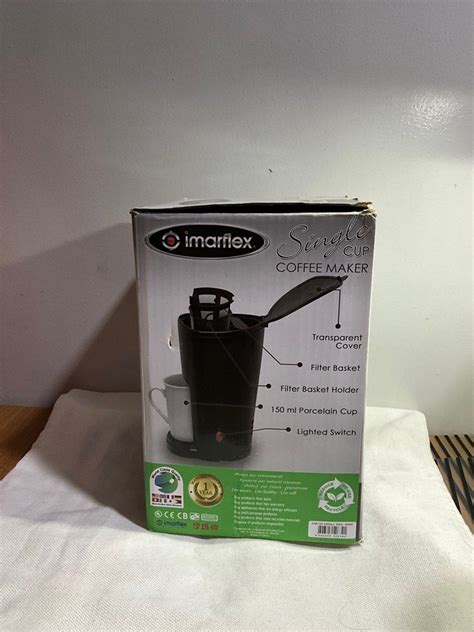 Imarflex Single Cup Coffee Maker On Carousell