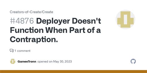 Deployer Doesnt Function When Part Of A Contraption · Issue 4876