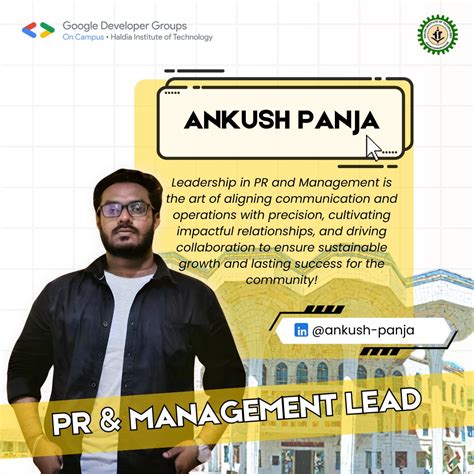 Ankush Panja On Linkedin Leadership Gdgoncampus