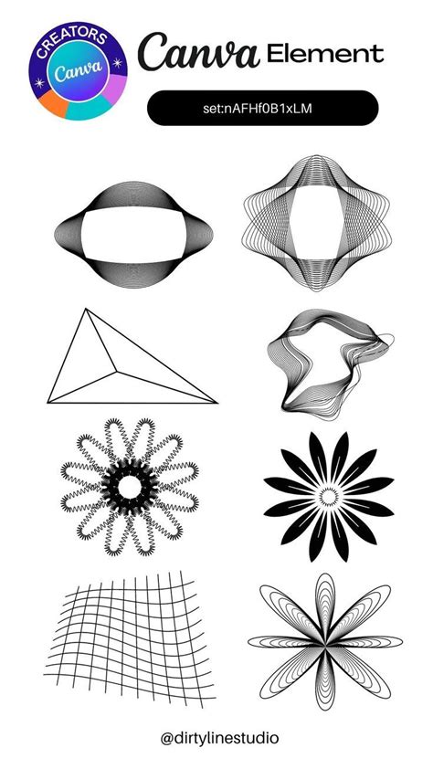 Canva Element Wireframe Aesthetic Wireframe Keyword Elements Canva Canvas