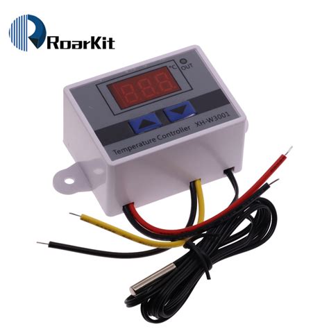 10a 12v 24v 220vac Digital Led Temperature Controller Xh W3001 For Incubator Cooling Heating