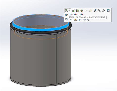 Open Part Shortcut R Solidworks