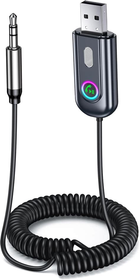 Meetellala Bluetooth Car Adapterbluetooth Receiver 53 Usb Hi Fi Music