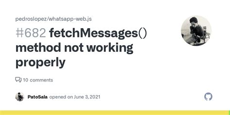 Fetchmessages Method Not Working Properly · Issue 682 · Pedroslopez