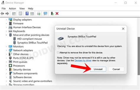 How To Fix Touchpad Not Working In Windows 11 Droidwin