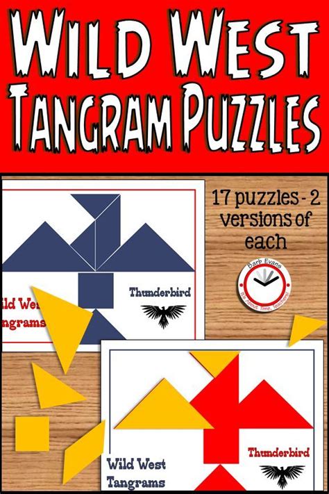 Tangrams Tangram Puzzles Math Center Critical Thinking Western Theme