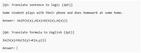 Q Translate Sentence To Logic Pt Some Babe Chegg Com