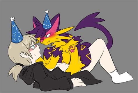 Rule 34 Bargglesnatch X1 Blush Bodily Fluids Bottomless Clothed Clothing Duo Eyewear Felid