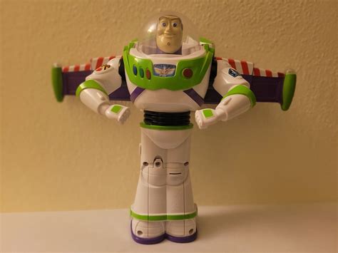 Disney Pixar Toy Story Buzz Lightyear 12 Glow Spinner With Lights Sounds And Spinning Action