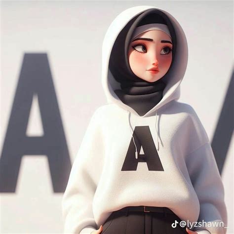 Pin By Asiyat On Hijab Cartoon Muslims Hijab Cartoon Girl Cartoon